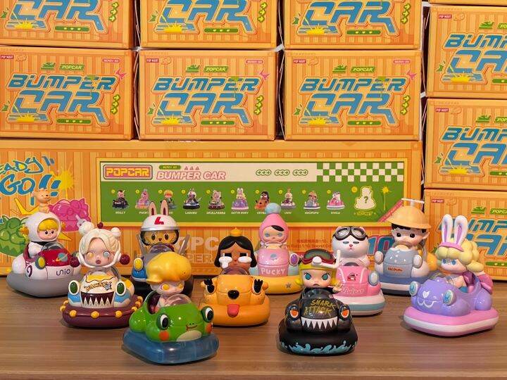 POPMART POPCAR Bumper Car Series 泡泡玛特 POPCAR 乐园碰碰车 系列 盲盒 | Lazada