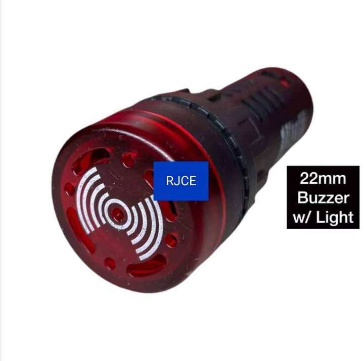 22mm Buzzer with Flash Long type | with Light 220V | 110V | 24VAC ...