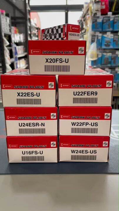 [ขายส่ง] DENSO หัวเทียนมอเตอร์ไซค์ เด็นโซ่แท้ รถทุกรุ่น แยกขาย (x1 ...