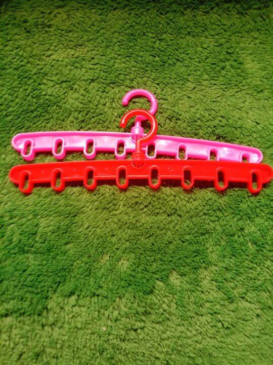 gantungan hanger lobang 8 pink dan merah | Lazada Indonesia