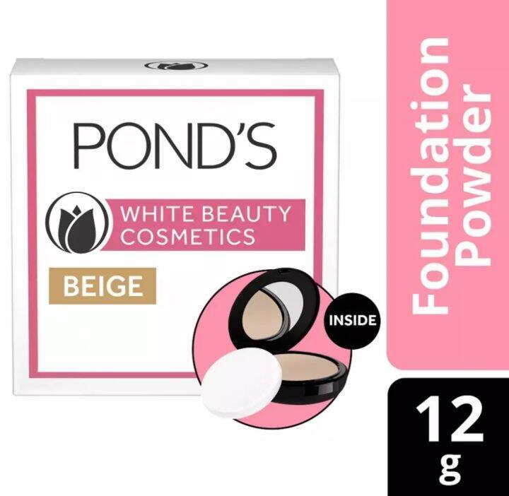 PONDS White Beauty Compact Powder Beige 12g | Lazada PH