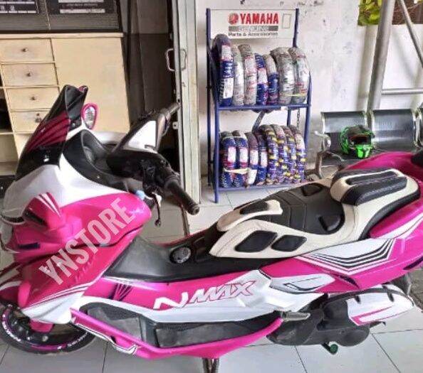 Kulit Jok Variasi Motor Nmax Old Lama All New Nmax 2023 Modifikasi ...