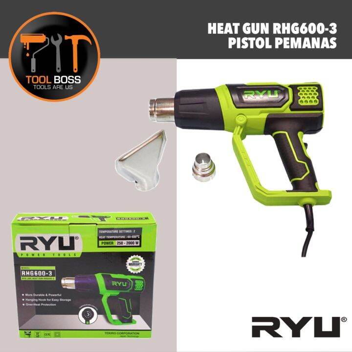 PISTOL PEMANAS HEAT GUN RHG 600 - RYU | Lazada Indonesia