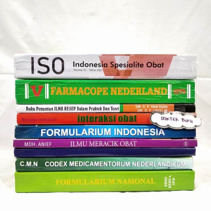 ISO VOL 53, F.NEDERLAND, ILMU RESEP VAN DUIN, INTERAKSI OBAT, FOI, IMO, FMS, C.M.N DAN ...