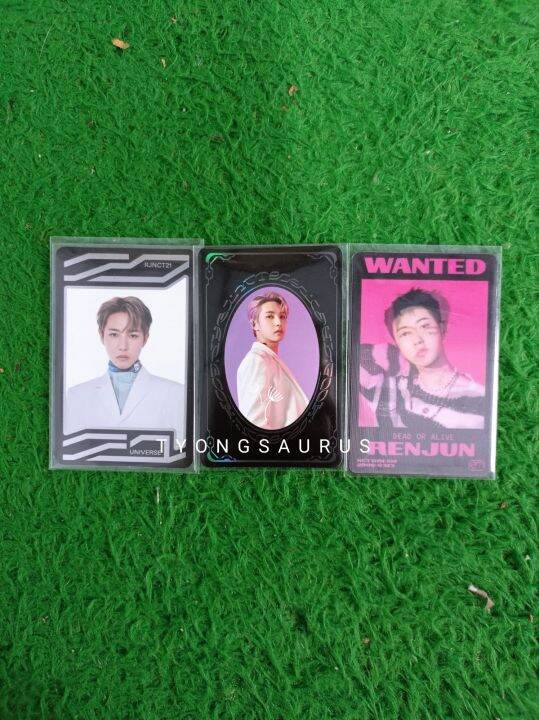 pc photocard nct dream official renjun lenti beatbox glitch mode yearbook yb universe card uc ...