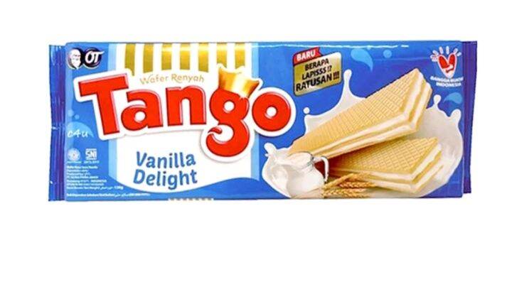 Tango Wafer rasa Vanilla 110g | Lazada Indonesia