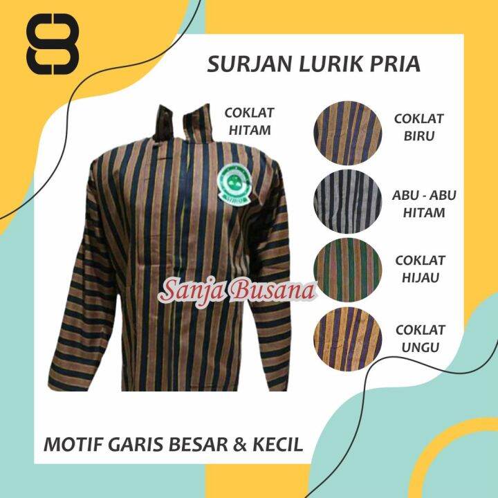 Surjan Lurik Baju Lurik Baju Adat Jawa Baju Surjan Lurik Baju Sorjan ... Surjan Lurik Baju Lurik Baju Adat Jawa Baju Surjan Lurik Baju Sorjan ...
