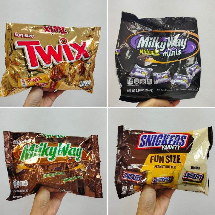 SALE! IMPORTED Fun Size Chocolates | Snickers | Milky Way | Milky Way ...