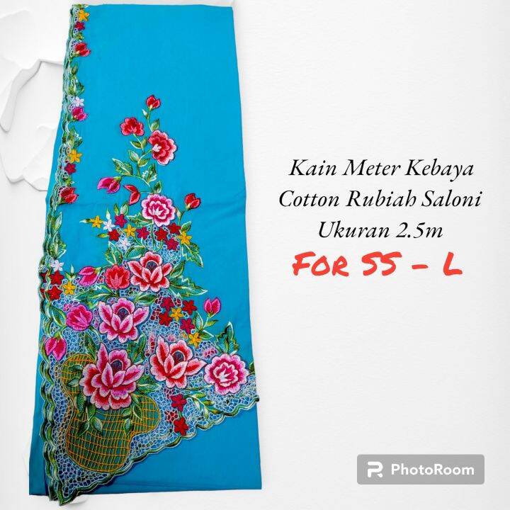 🔥EXCLUSIVE KAIN METER KEBAYA NYONYA FLOWER DESIGN 🔥 | Lazada