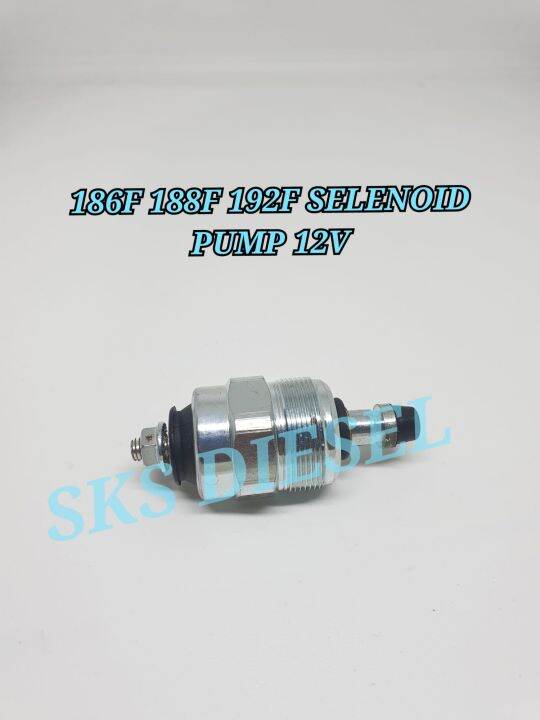 186F 188F 192F 186FA SELENOID SWITCH FUEL INJECTION PUMP BOS POM POMPA ...