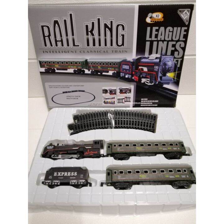 rail king simulation classical train set w/ track / battery operated ...