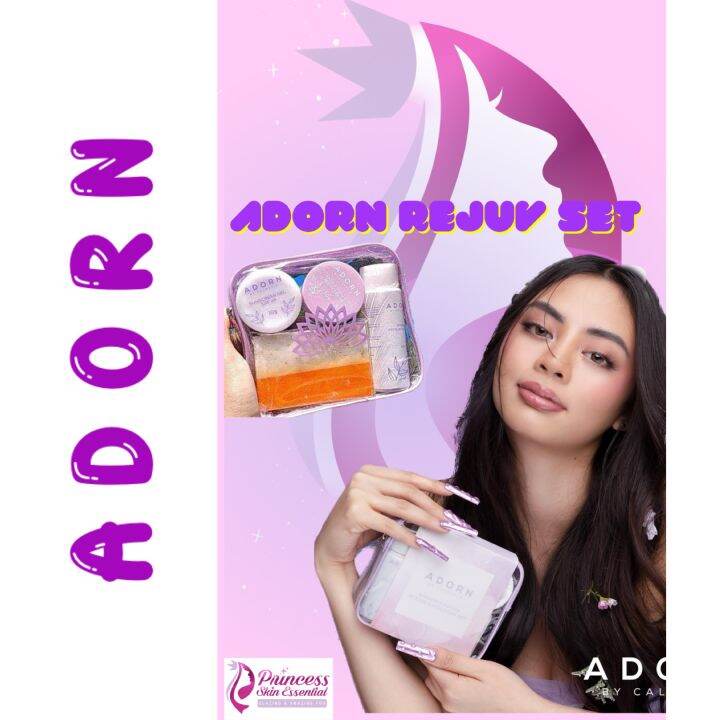 ADORN Rejuvenating Set Intense Exfoliating Set | Lazada PH