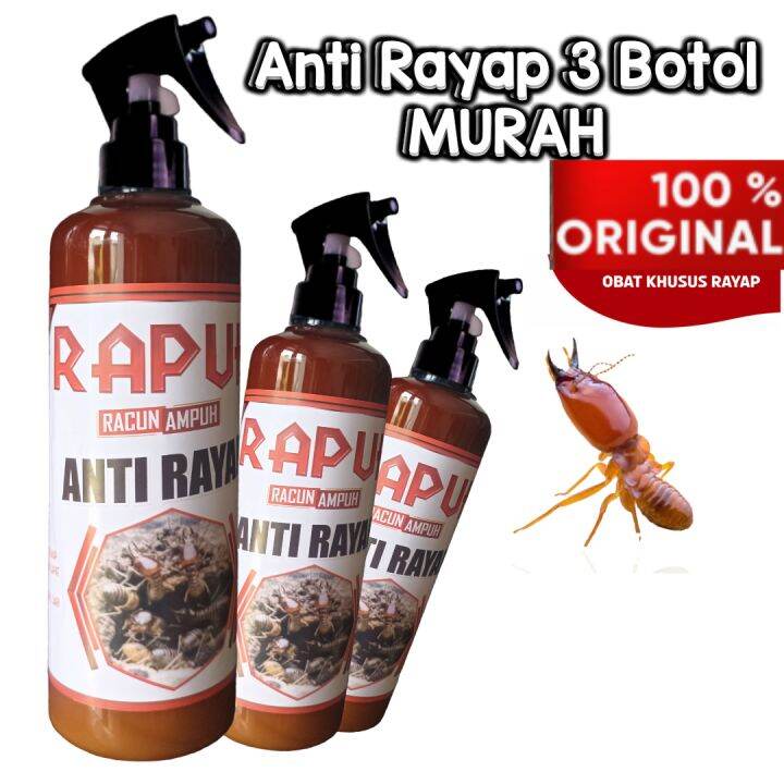 Obat Pembasmi rayap kayu Rapuh | Lazada Indonesia
