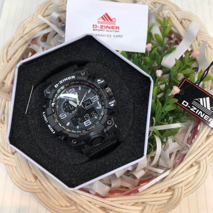 D-ZINER นาฬิกาข้อมือผู้หญิง ระบบQuartz-Analog,Digital (2ระบบ) เรือนและ ...
