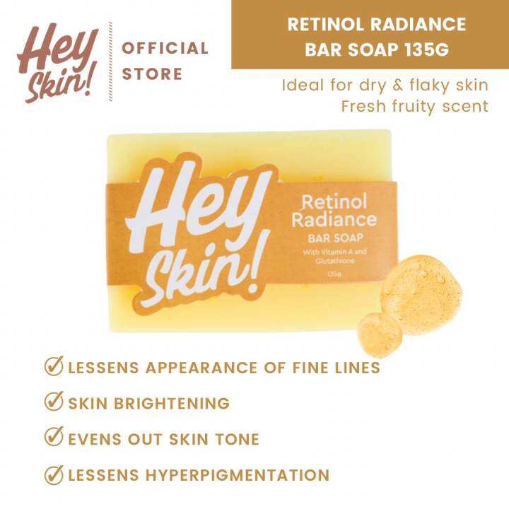 HeySkin Retinol Radiance Bar Soap 135 Grams | Lazada PH
