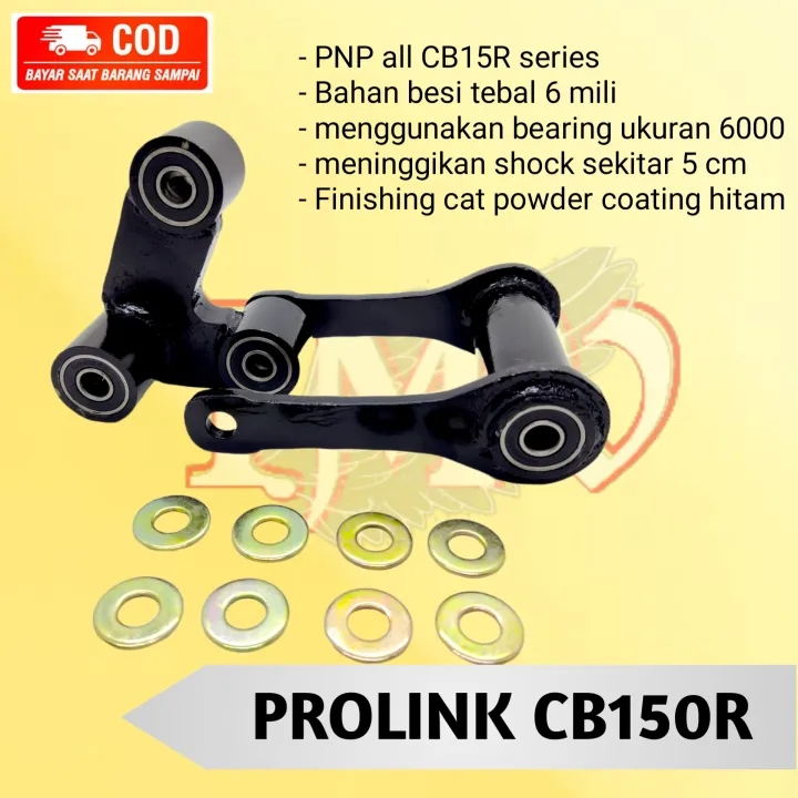 Prolink Cb150r New dan Old Peninggi Shock Cb 150r full Boshing didalam nya | Lazada Indonesia