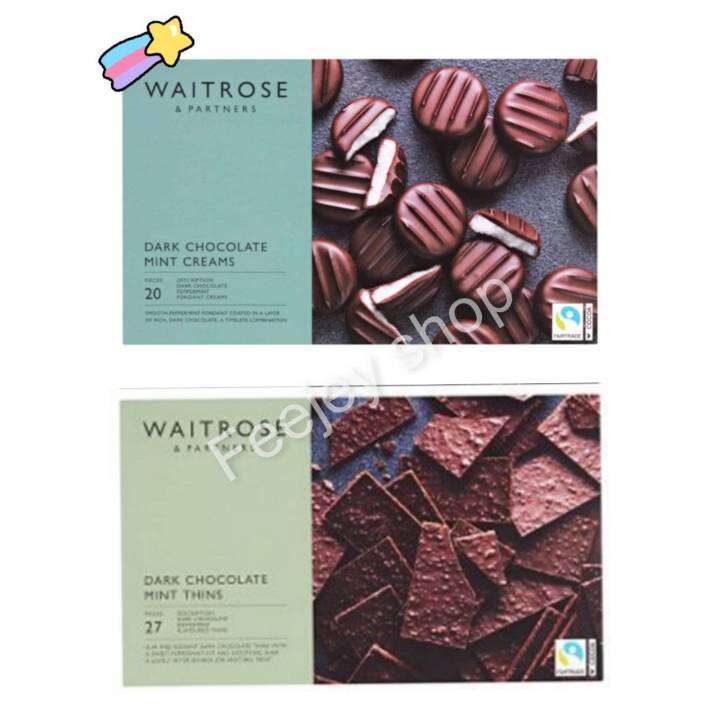 Waitrose 🇬🇧 Dark chocolate mint cream มิ้นท์ครีมช็อกโกแลต🇦🇺 Dark ...