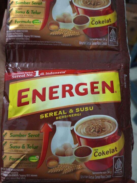 Energen Cokelat Rentengan Isi 10 Sachet | Lazada Indonesia
