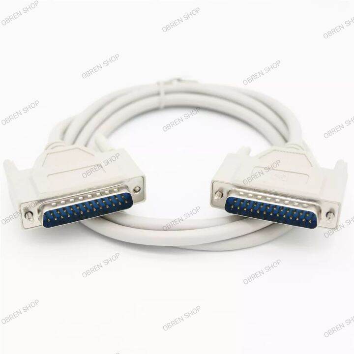 NETLINE KABEL LPT PARALEL DB25 PIN MALE TO MALE 1,5 METER | Lazada ...