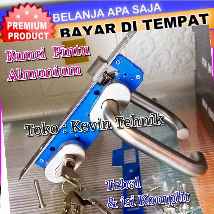Kunci Pintu Set Alumunium, Kunci Handle Alumunium Set, Lock Set ...