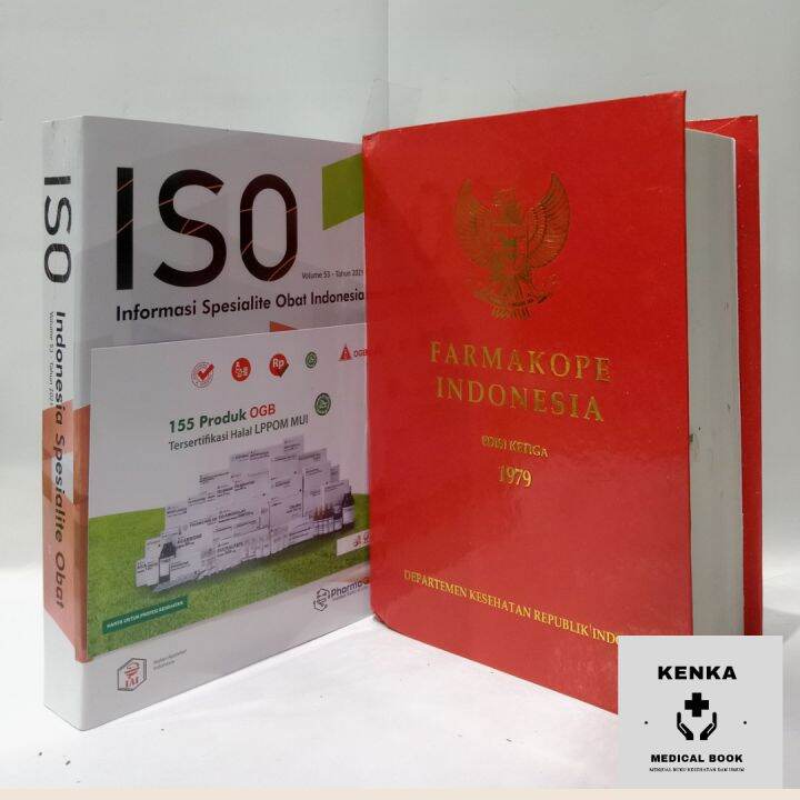 PAKET 2 BUKU ISO OBAT VOL.53 DAN FARMAKOPE INDONESIA EDISI 3 TERMURAH ...