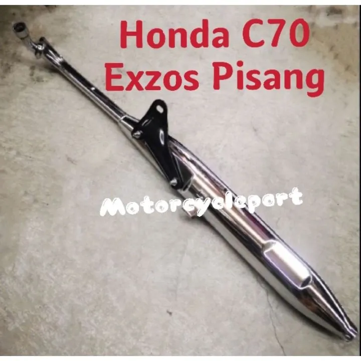 Honda Bulat C65 / C70 /C70 EXHAUST Exzos Pisang EXHAUST | Lazada