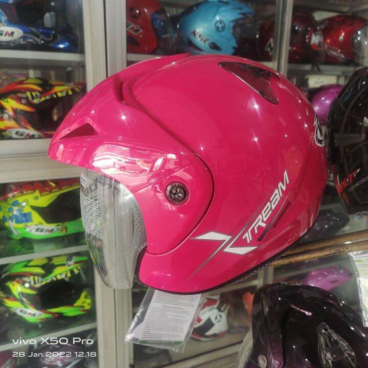 HELM VOG EXTREAM PING MAGENTA DAN PING CUTE | Lazada Indonesia