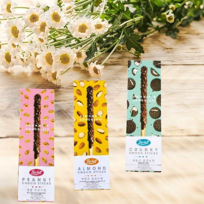 Lovint Almond Choco stick all variants 18g | Lazada Indonesia