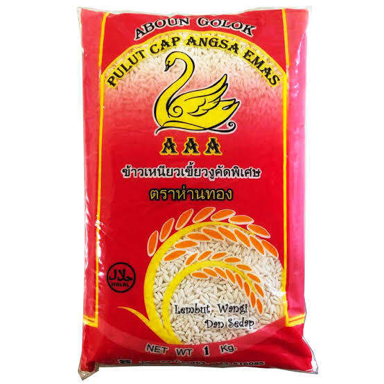 Beras Pulut Cap Angsa 1kg | Lazada