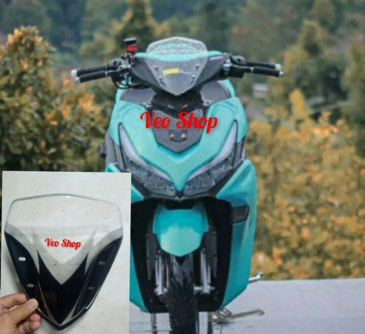 WINDSHIELD VISOR AEROX STANDAR BENING BLACK SERIES VISOR AEROX NEW ...