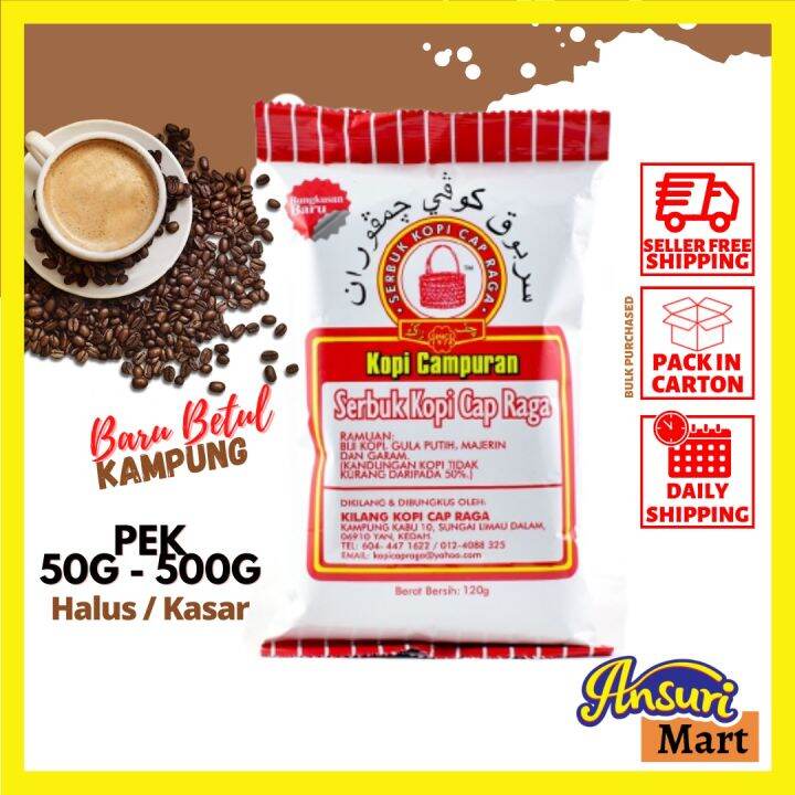 HARGA BORONG !! Direct Kilang 🚚 Kopi Cap Raga Kedah, Citarasa Asli ...