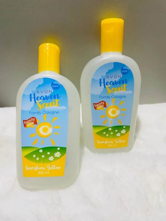 Avon Heaven Scent Cologne Sunshine Yellow 300ml | Lazada PH