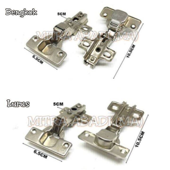 ENGSEL SENDOK BENGKOK HUBEN / ENGSEL LEMARI | Lazada Indonesia