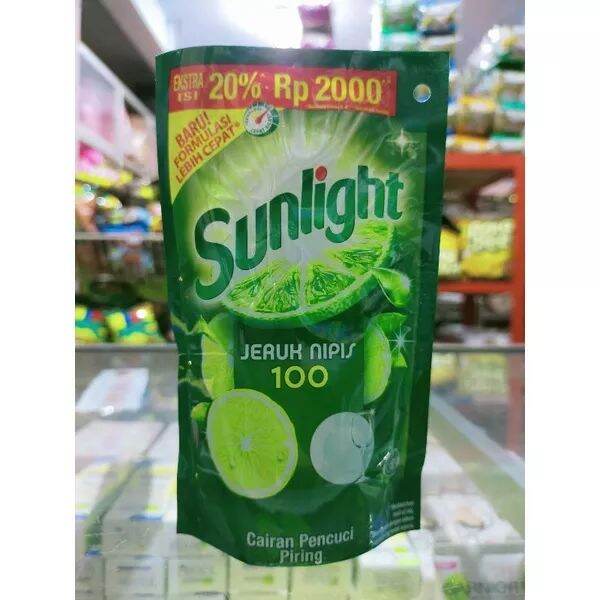 Sunlight 2000 kemasan pouch-SABUN CUCI PIRING-Sunlight 2000 isi 90ml-Pencuci Piring Sunlight ...