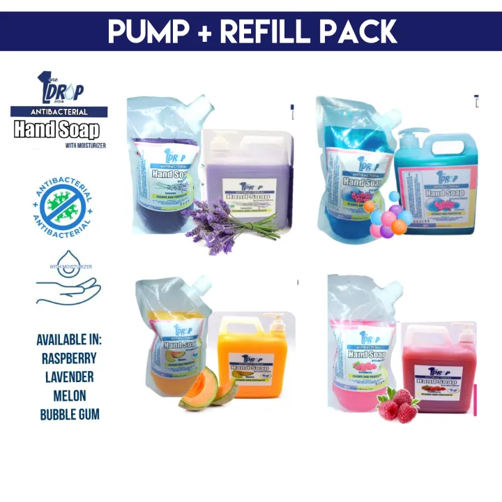 DCabin PH- ONE DROP Antibacterial Hand Soap with Pearlizing Agent for ...