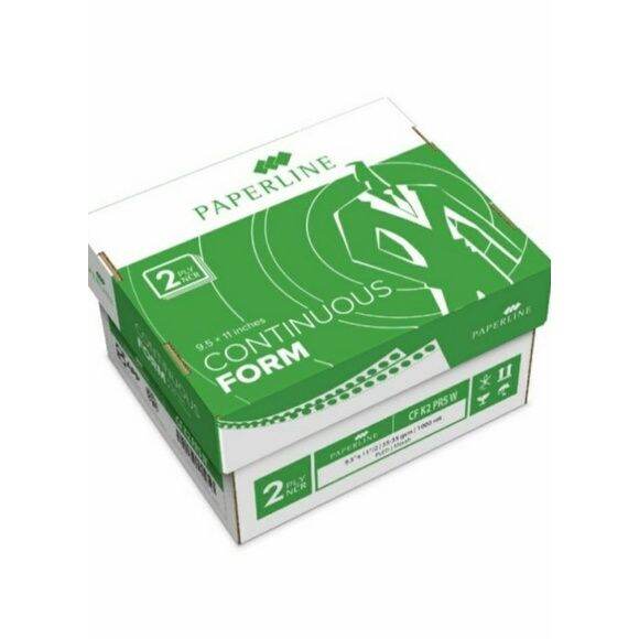 Continuous Form Merk Paperline 2 Ply HVS A4 Bagi 2 Full Set | Lazada ...