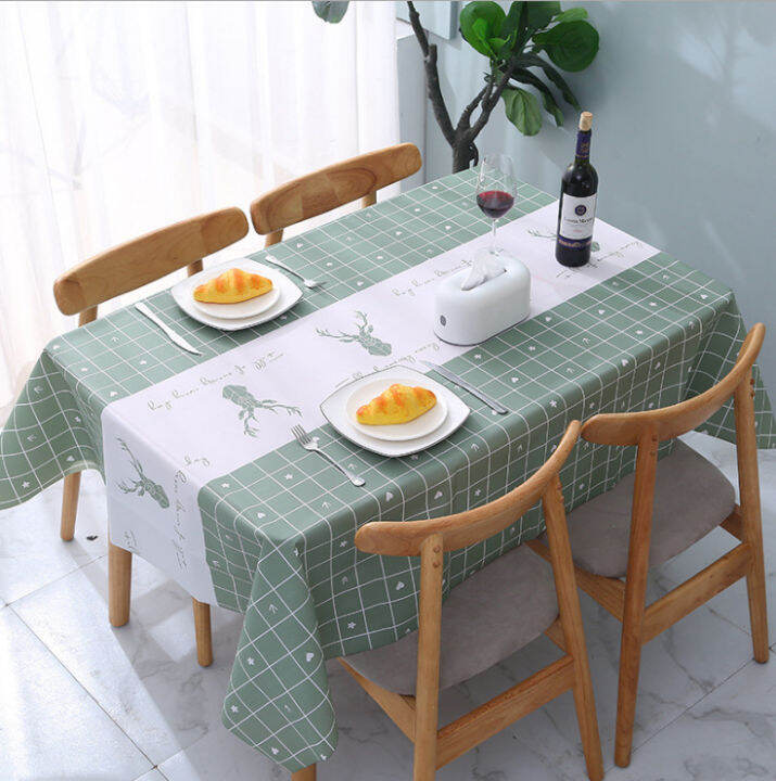 table cover aesthetic table cloth dining table cover waterproof table ...