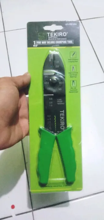 tang crimping 9 inch tekiro tang skun kabel tang kupas kabel tekiro ...