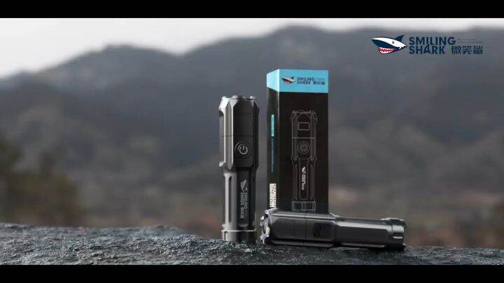 SENTER LED MINI ZOOM SMILING SHARK 622A ORIGINAL BISA ZOOM BISA DI CAS ...