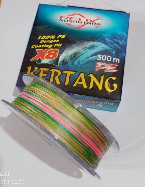 senar pe relix nusantara KERTANg 300 meter multi color | Lazada Indonesia