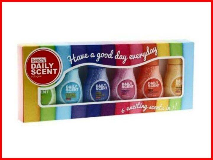 Bench Daily Scents Cologne Set of 6 x 25ml | Lazada PH