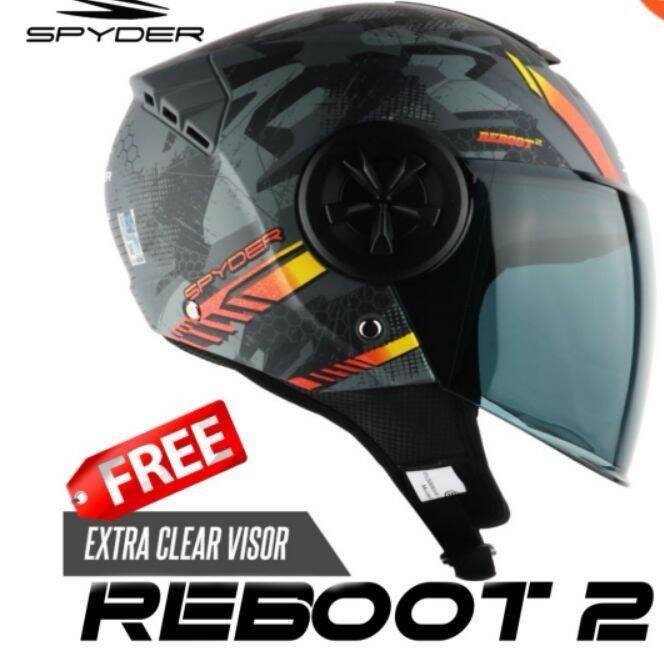 SPYDER Reboot 2 Series 3 + FREE Smoke Visor | Lazada PH