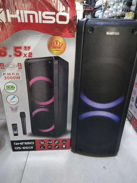 bluetooth speaker 3000w. 6.6 with FM and usb speaker with mic free ...