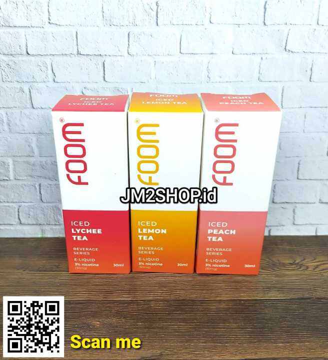 Salt nicotine Foom Ice Tea Series 30ml 30mg | Lazada Indonesia