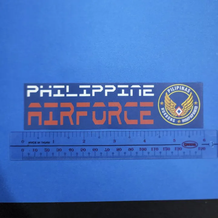 Philippine Airforce Tab Waterproof Car sticker | Lazada PH