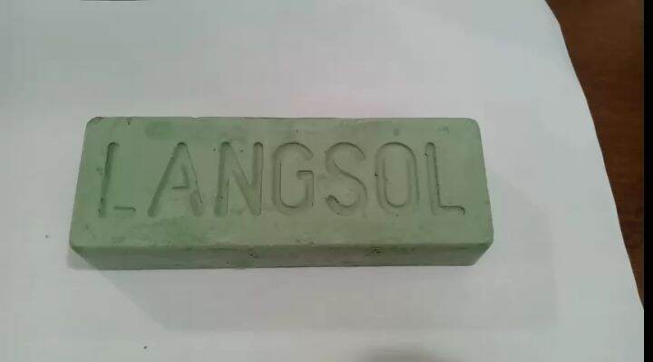 Langsol Batu Hijau Poles Stainless Steel | Lazada Indonesia