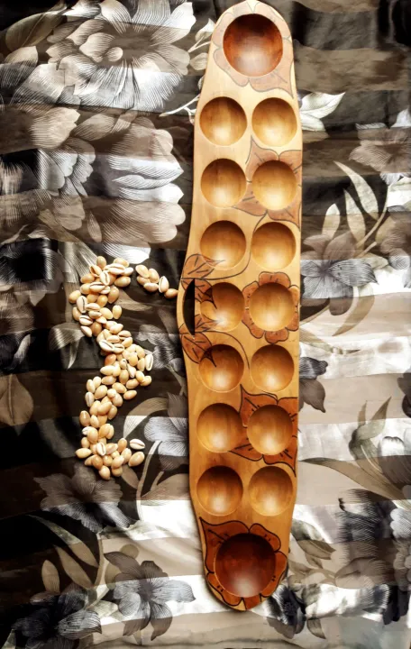 WOODEN SUNGKA WITH 100 PCS SHELLS,23 INCHES | Lazada PH