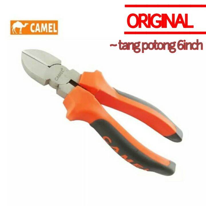 Tang potong camel 6" inchi inch original/tang potong listrik 6" camel ...