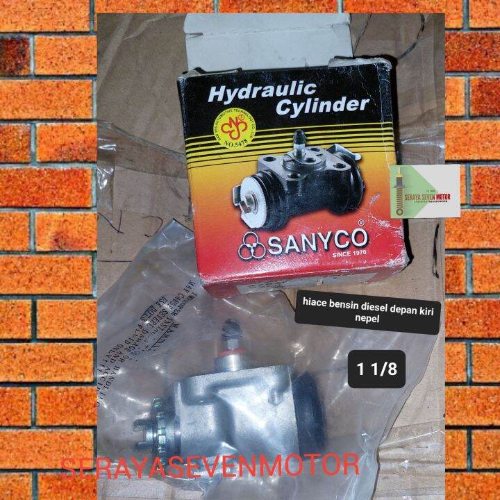 wheel cylinder master rem roda depan kiri toyota hiace LH11 12R nepel | Lazada Indonesia