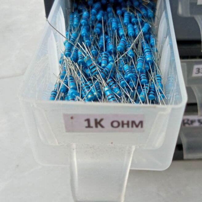 (10 BUAH) RESISTOR 1/2 WATT 1K OHM RESISTOR 1/2W 1K OHM RESISTOR 1/2WATT 1K OHM | Lazada Indonesia